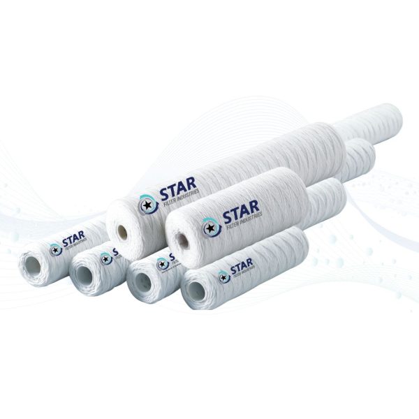 String Wound Cartridge Filters for Industrial & Residential Use